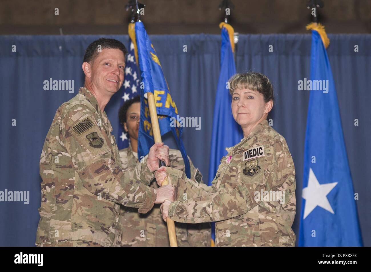 Col. Michelle A. Pufall, 332nd Expeditionary Medical Group commander ...
