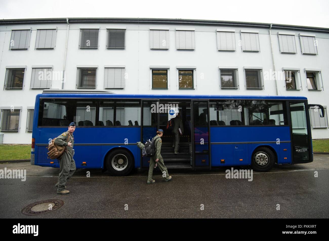 Maj. Matthew Heckman and Tech. Sgt. Lindsay Weber, aircrew members ...