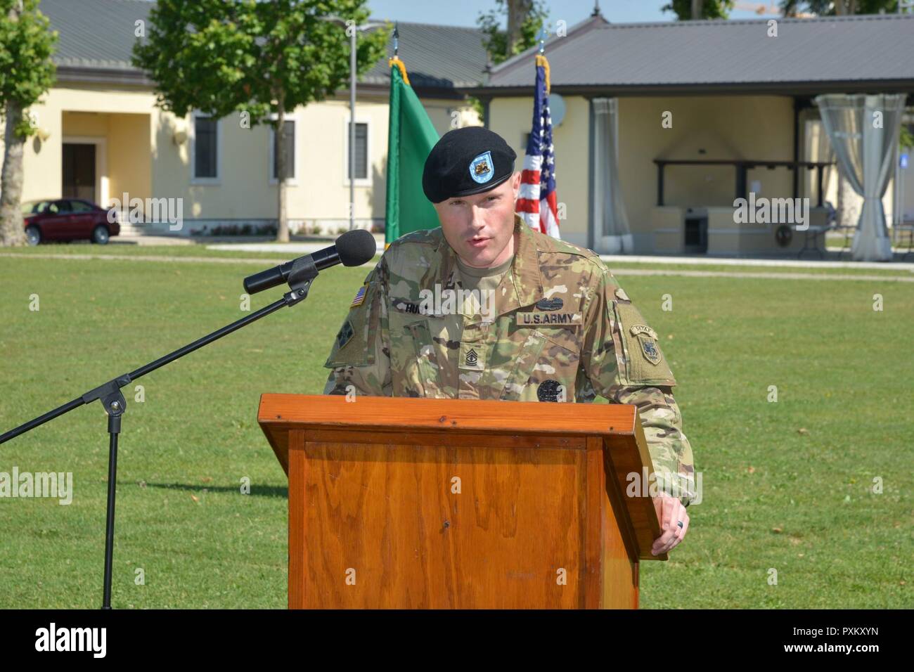 1st Sgt. Chad N. Hurt, First Sergeant of Intelligence and Sustainment ...