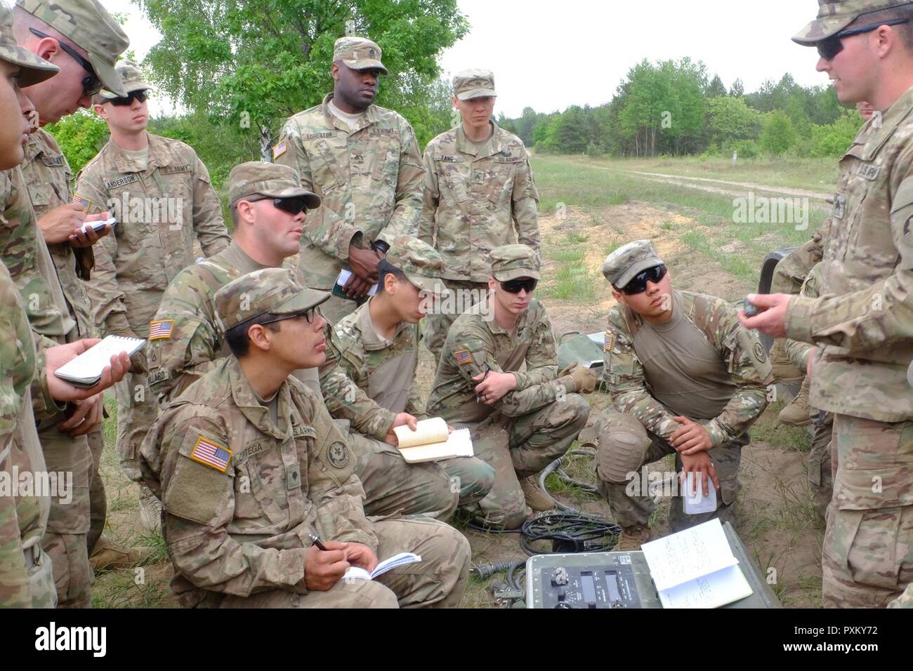 Battle Group Poland U.S. combat engineers are training how to operate a ...