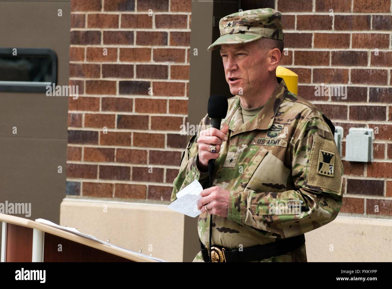 Brig. Gen. John J. Elam, acting commanding general of the 416th Theater ...