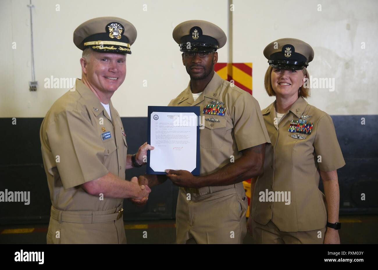4.JPG NORFOLK, Va. (June 9, 2017)- Senior Chief Engineman Christopher ...