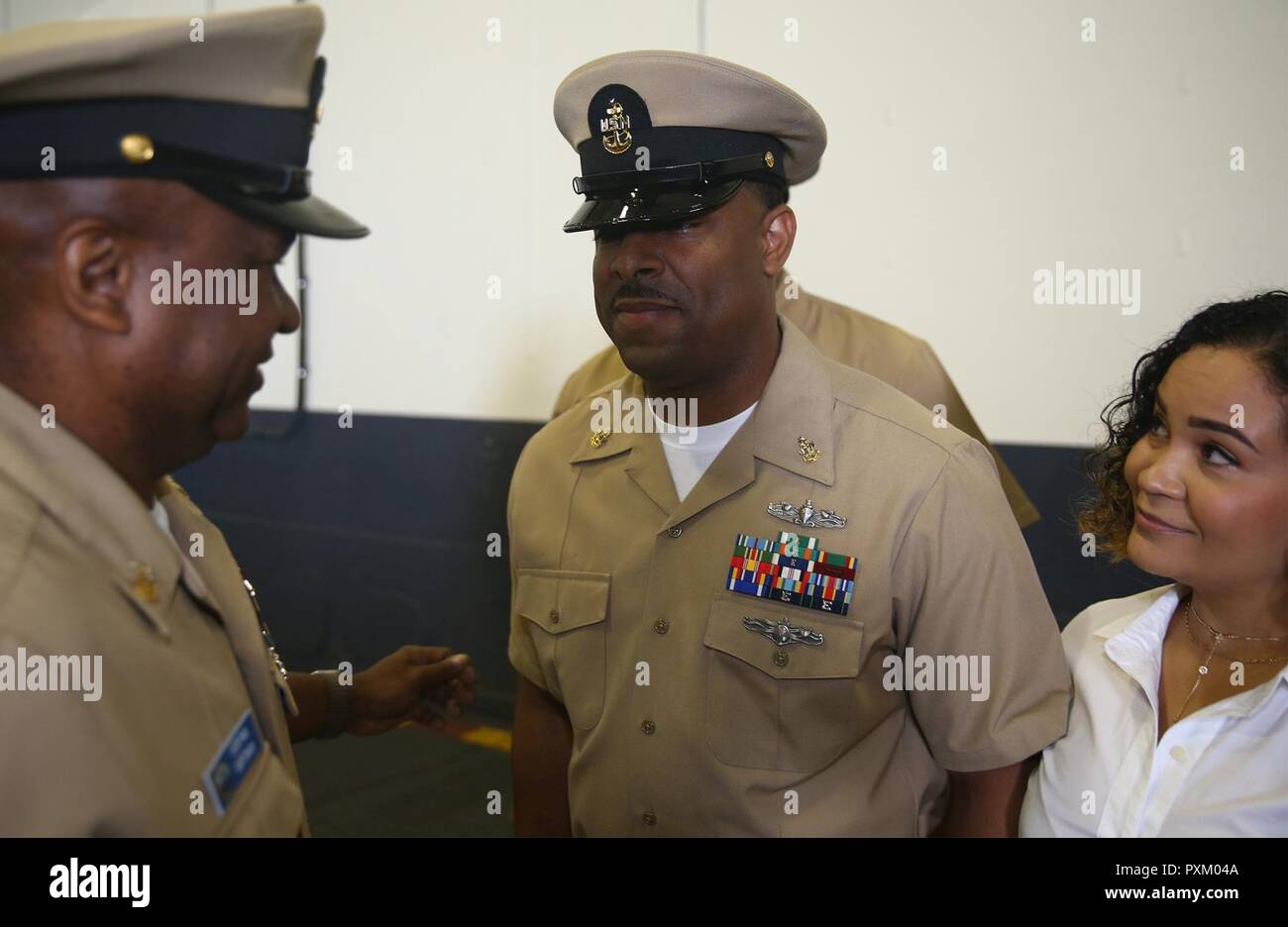 8 NORFOLK, Va. (June 9, 2017)- Senior Chief Hospital Corpsman Cedric ...