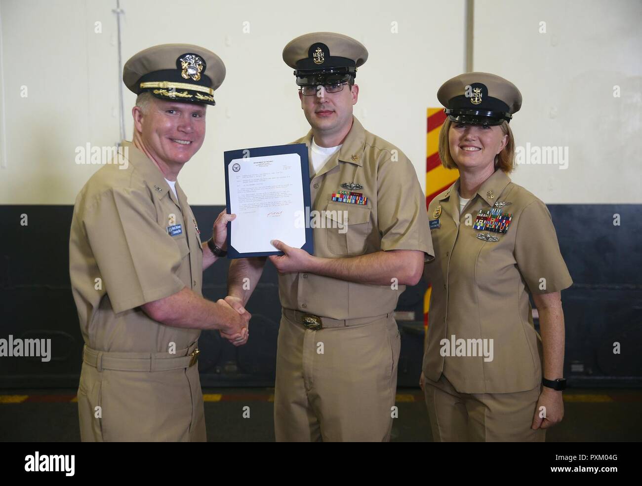 5 NORFOLK, Va. (June 9, 2017)- Senior Chief Electronics Technician ...