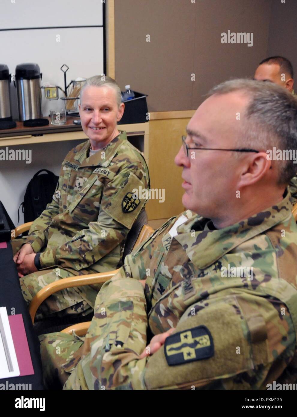 Brig. Gen. Lisa Doumont, commanding general for Medical Readiness and ...