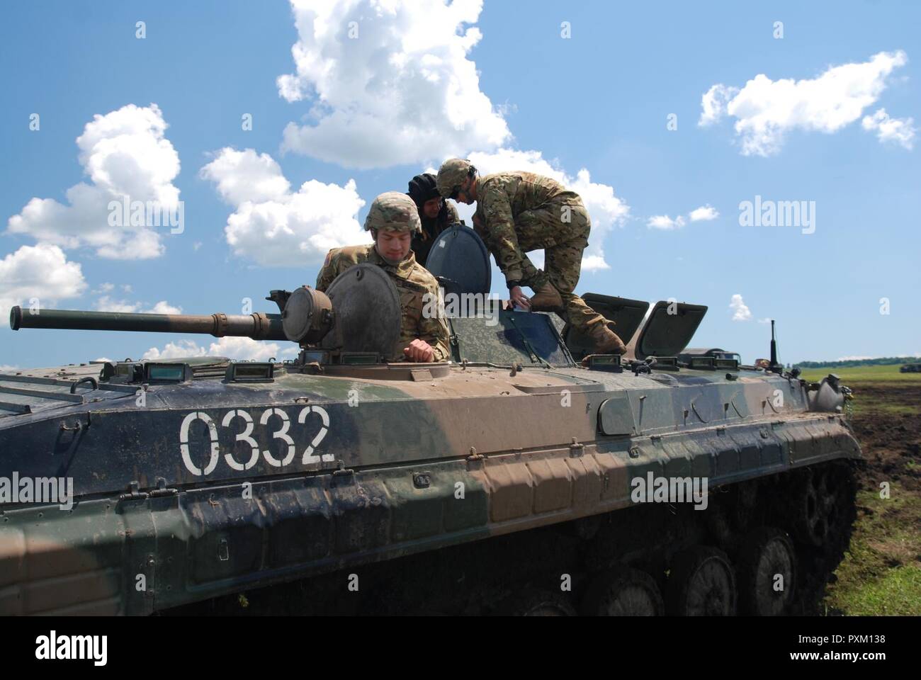 June 1 20170, soldiers from the US Army conducted familiarisation ...