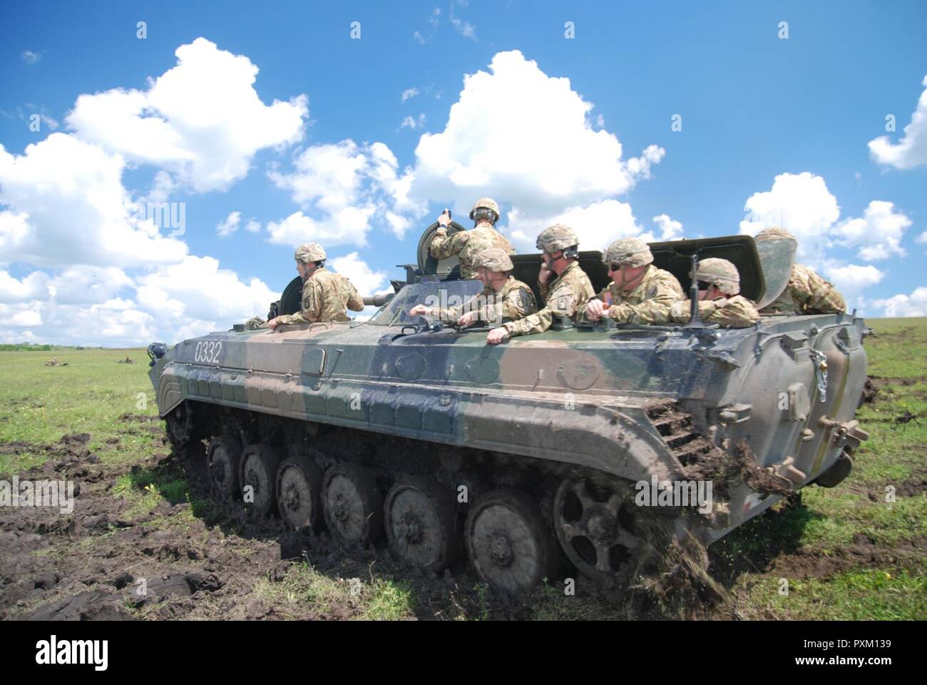 June 1 20170, soldiers from the US Army conducted familiarisation ...