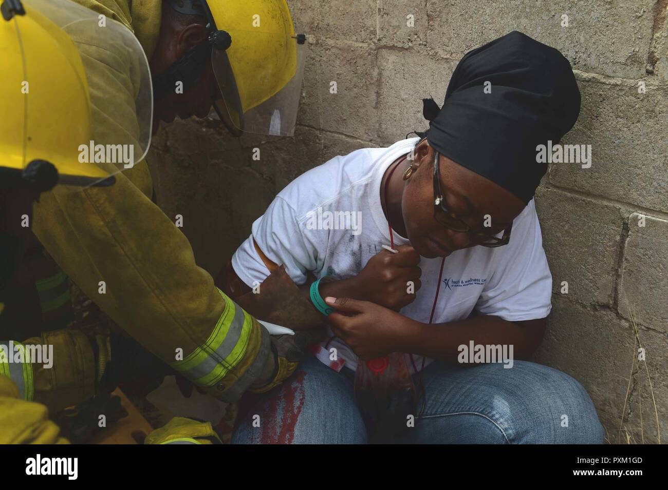 Barbados defence force hi-res stock photography and images - Alamy