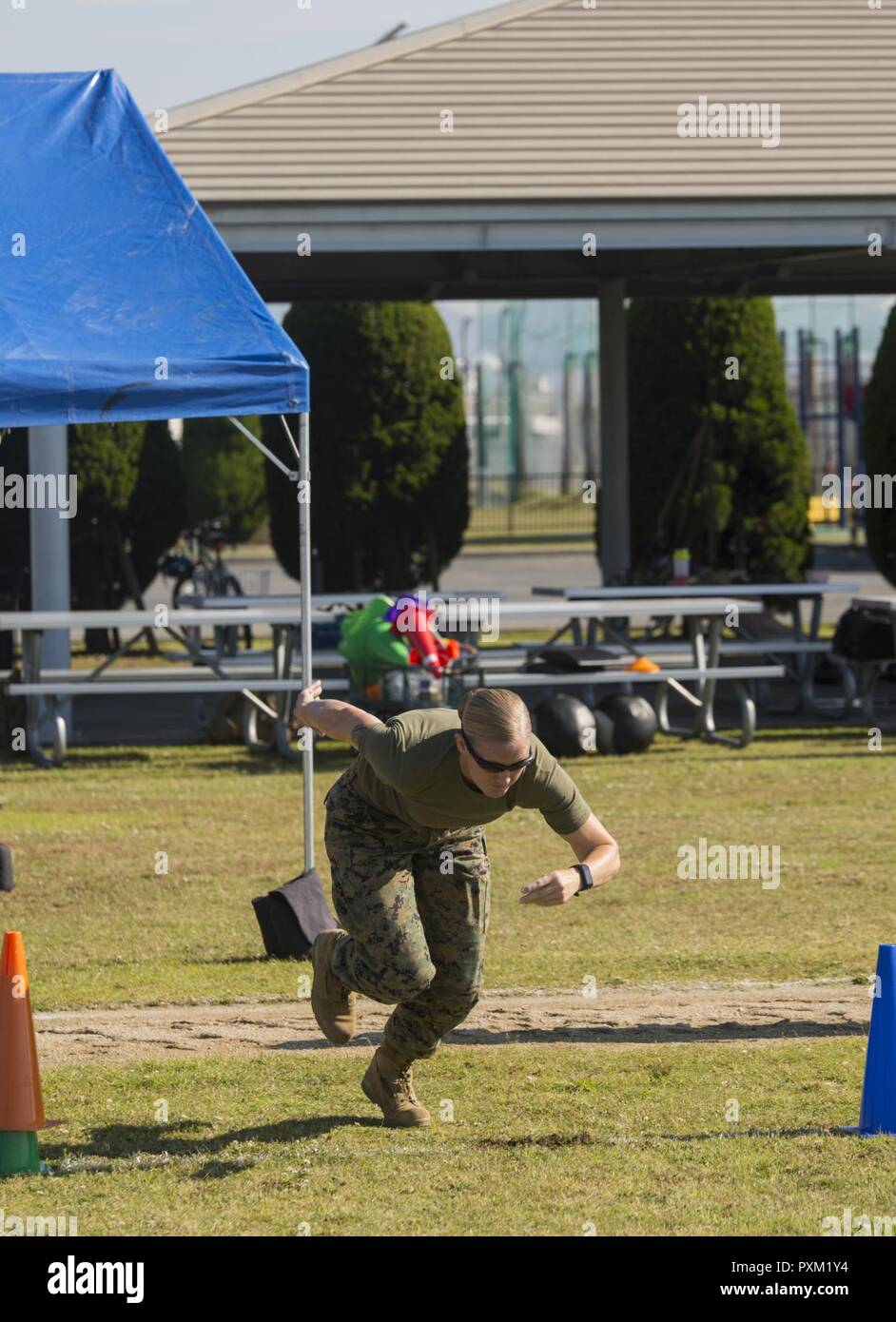 U.S. Marine Corps Gunnery Sgt. Carrie White, the Provost Marshal’s ...