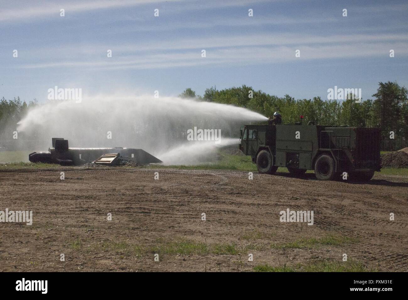 Marines with Marine Wing Support Squadron 473, 4th Marine Aircraft Wing ...