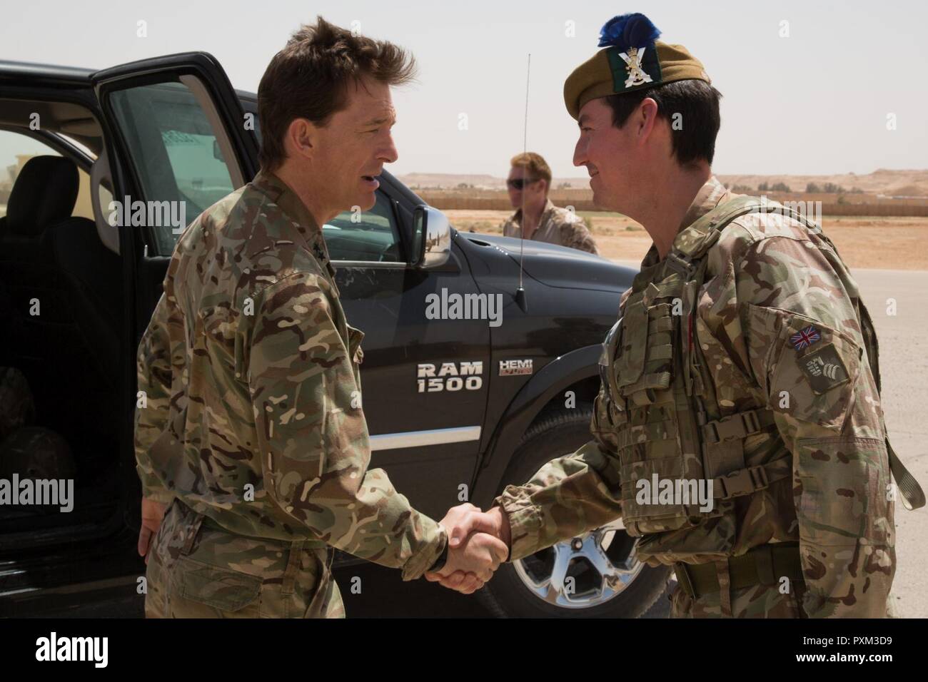 U.K. Maj. Gen. Rupert Jones, deputy commander of strategy and support ...