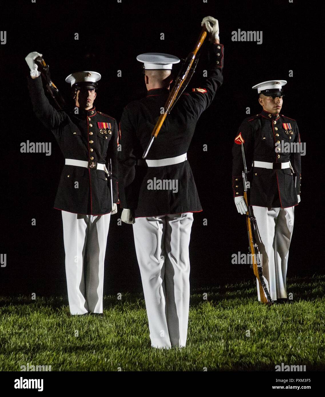 Corporal Jarris Wade, number one rifle inspector, U.S. Marine Corps ...