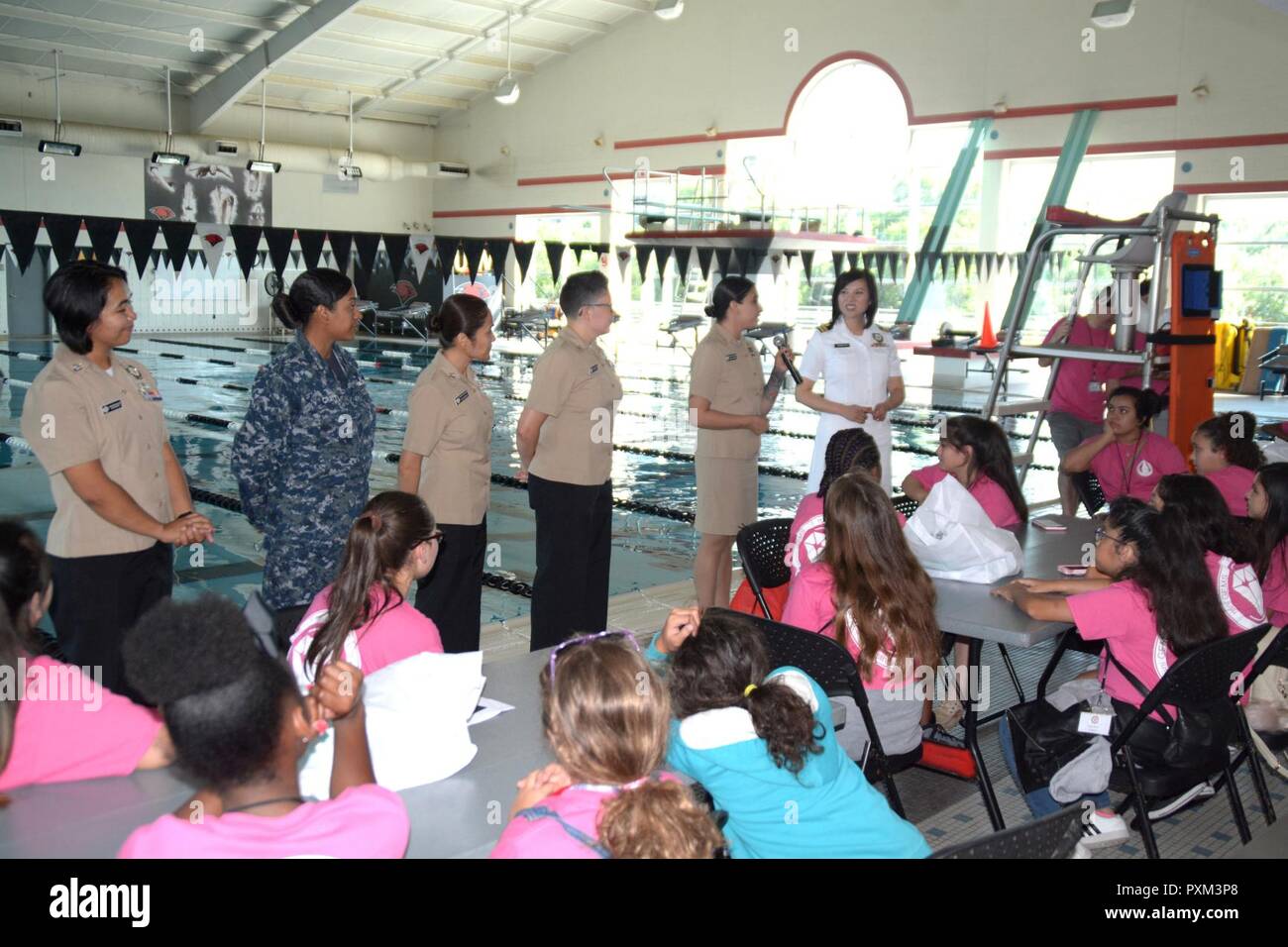 Girls training corps hi-res stock photography and images - Alamy