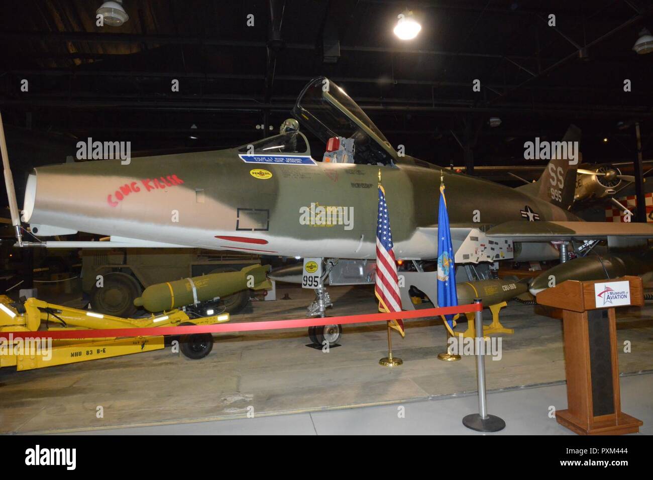 The Museum of Aviation hosted a dedication ceremony for the museum’s F ...