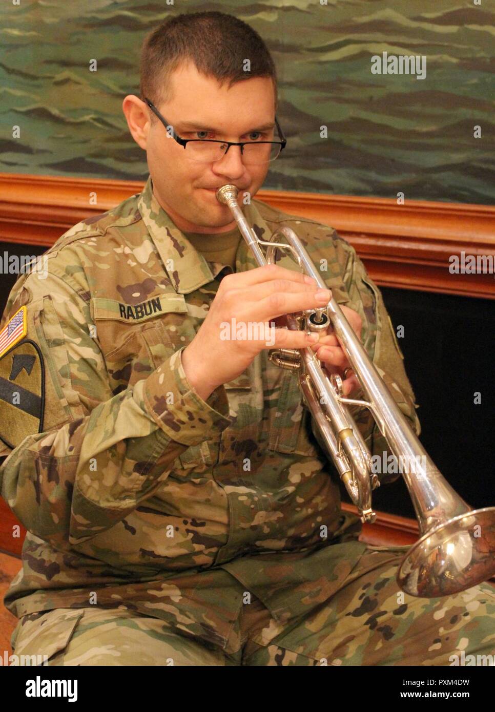 SGT William Rabun performs June 12 with U.S. Army Alaska’s 9th Army ...