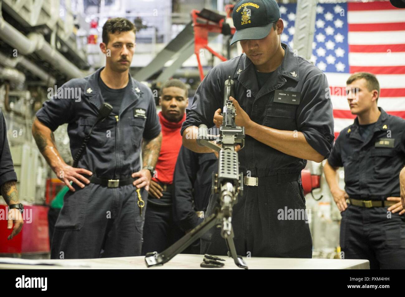 SOUTH CHINA SEA (June 9, 2017) Culinary Specialist 2nd Class Preston ...
