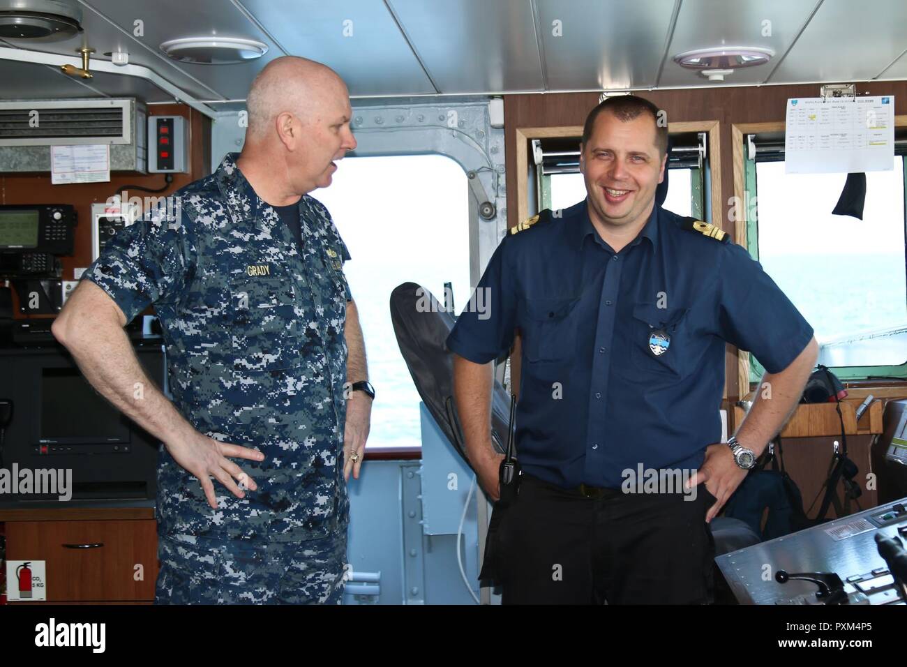 - BALTIC SEA (June 10, 2017) Vice Adm. Christopher Grady, commander ...