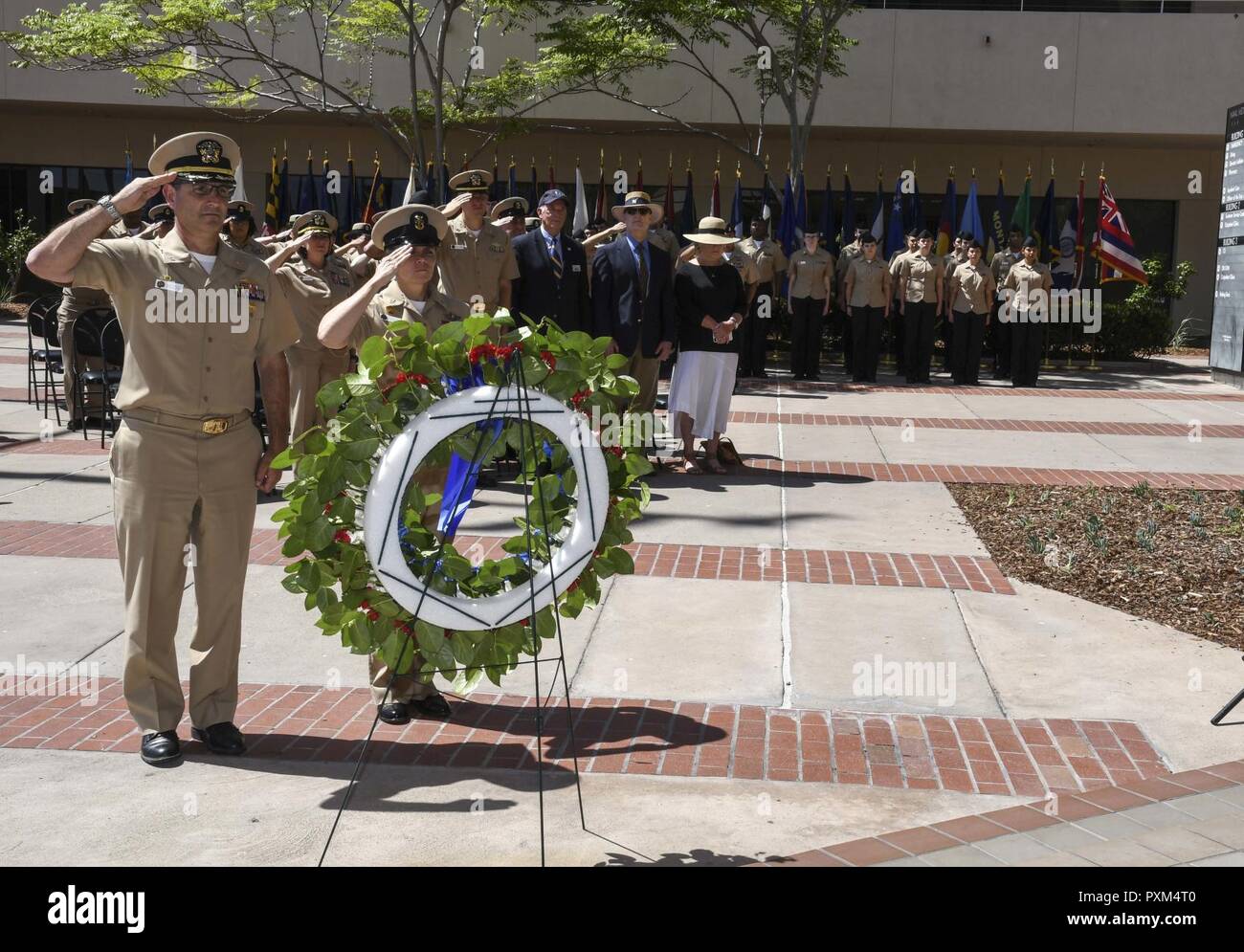 SAN DIEGO (June 9, 2017) Capt. Joel A. Roos, commanding officer, Naval ...