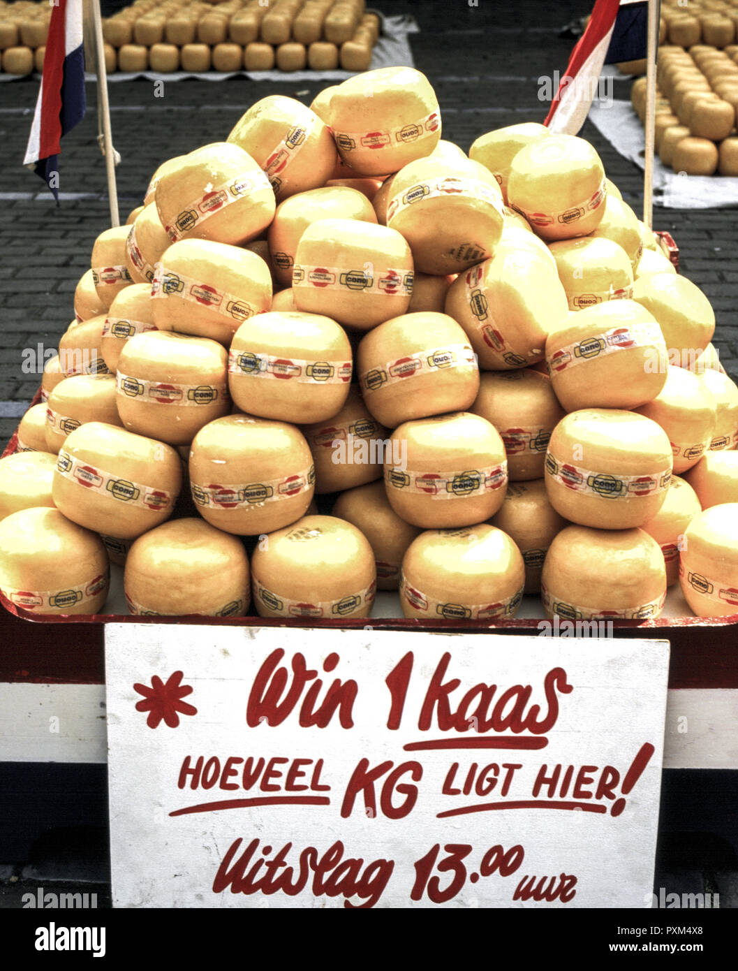 cheese market in Purmerend Stock Photo - Alamy