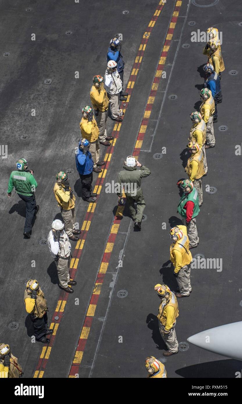 MEDITERRANEAN SEA (June 8, 2017) Capt. Gavin Duff, former executive ...