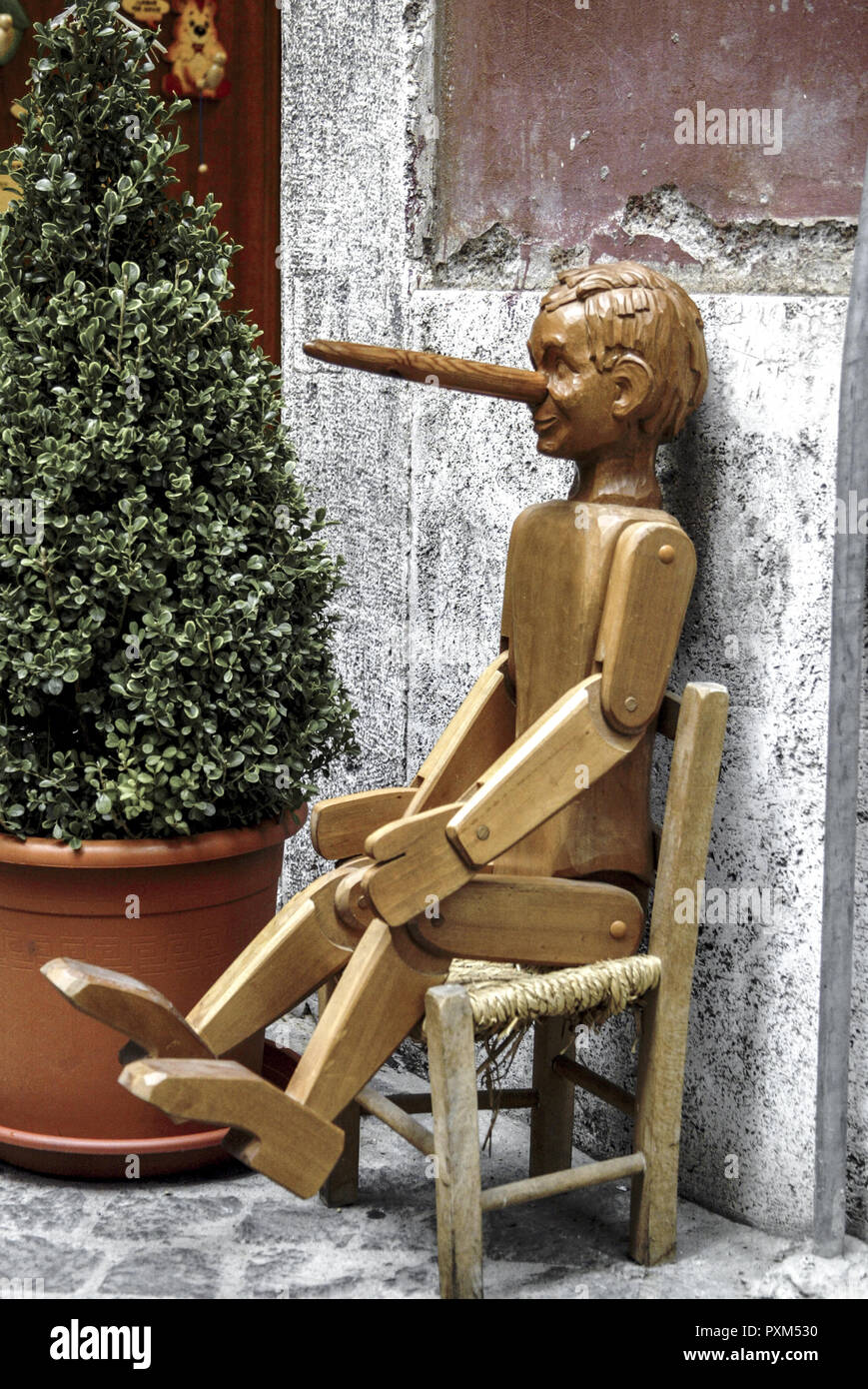 Italy, Rome, Pinocchio Stock Photo - Alamy