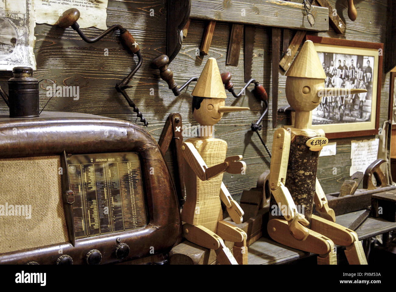 Italy, Rome, Pinocchio Stock Photo - Alamy