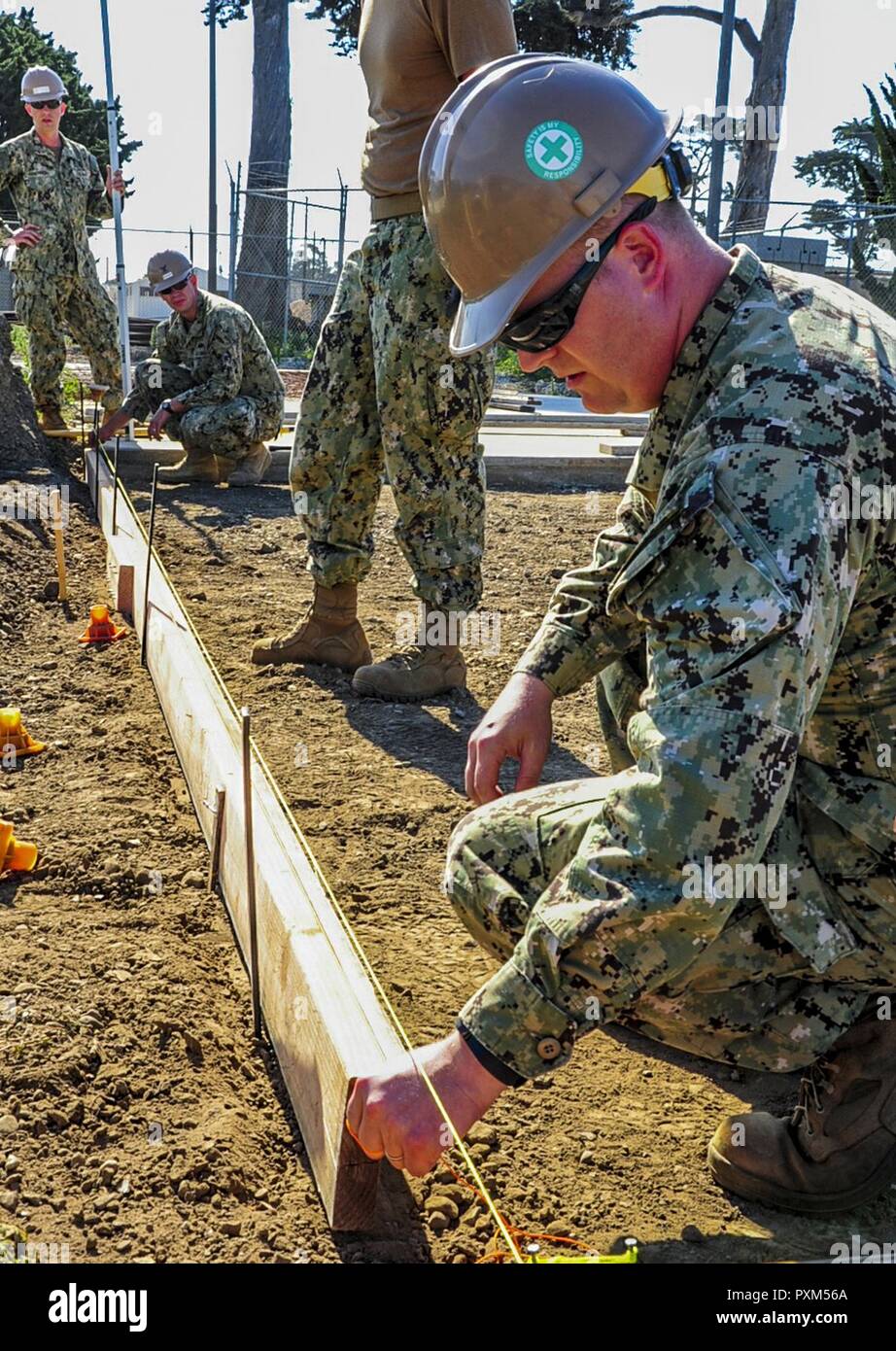 PORT HUENEME, Ca. (JUNE 9, 2017) – Sailors assigned to Naval Mobile ...