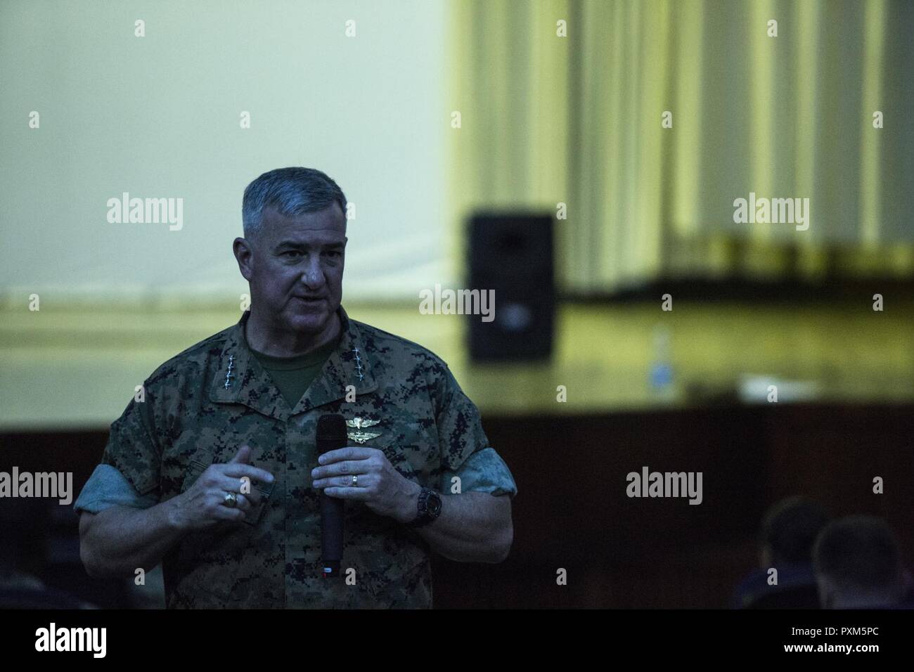 General Glenn M. Walters, the Assistant Commandant of the Marine Corps ...