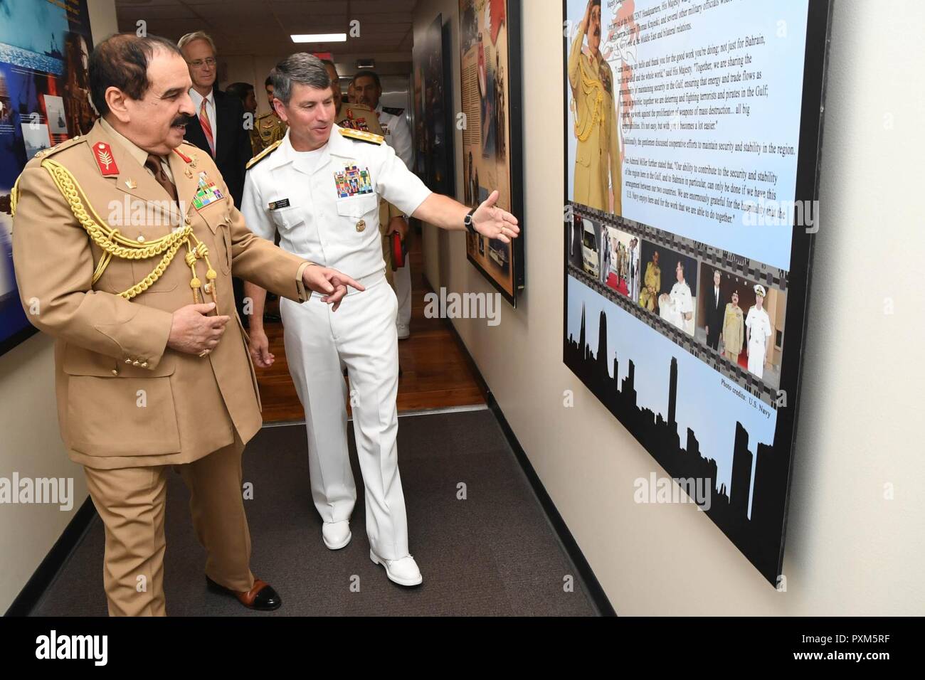 MANAMA, Bahrain (June 12, 2017) His Majesty, King Hamad bin Isa Al ...