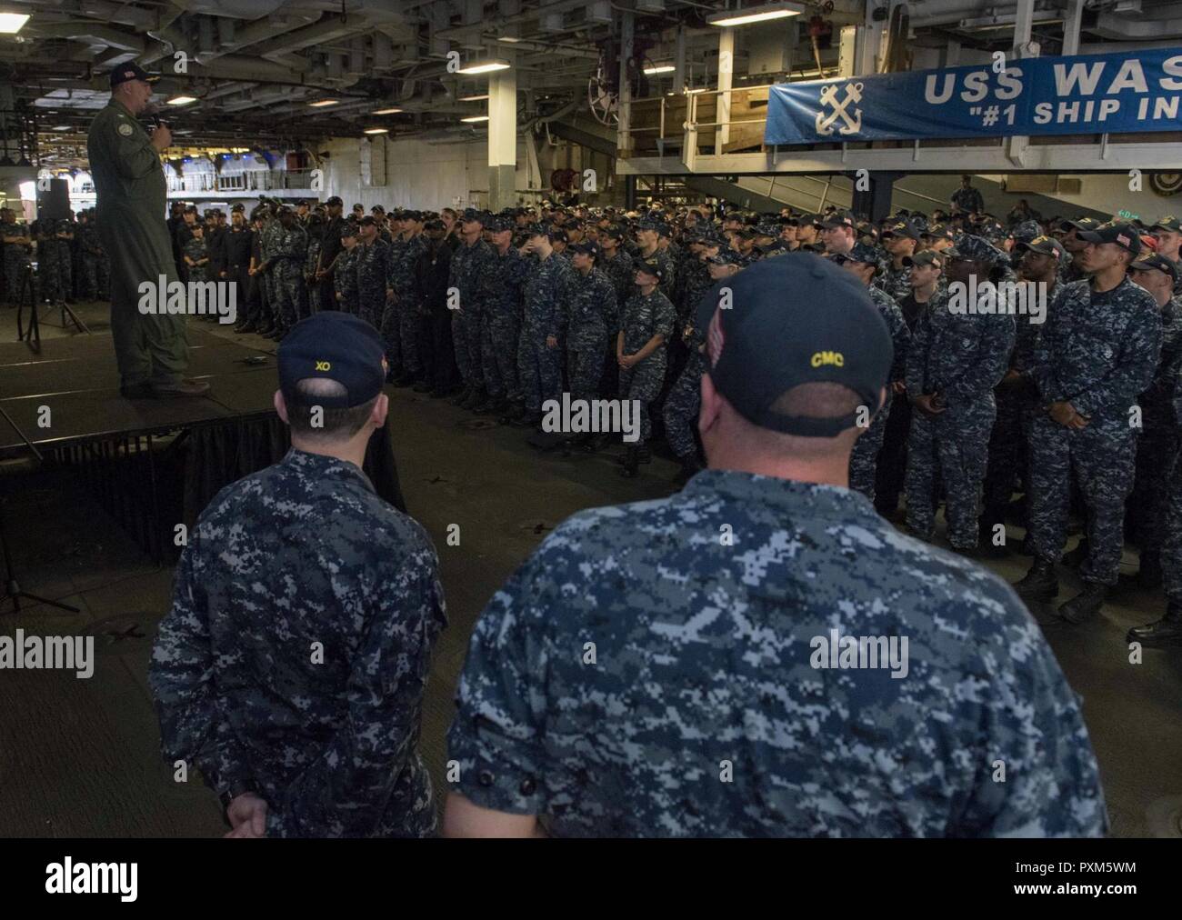 NORFOLK (June 13, 2017)Capt. Andrew Smith, the commanding officer of ...