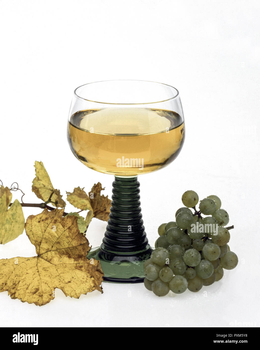 glass of white wine Stock Photo - Alamy