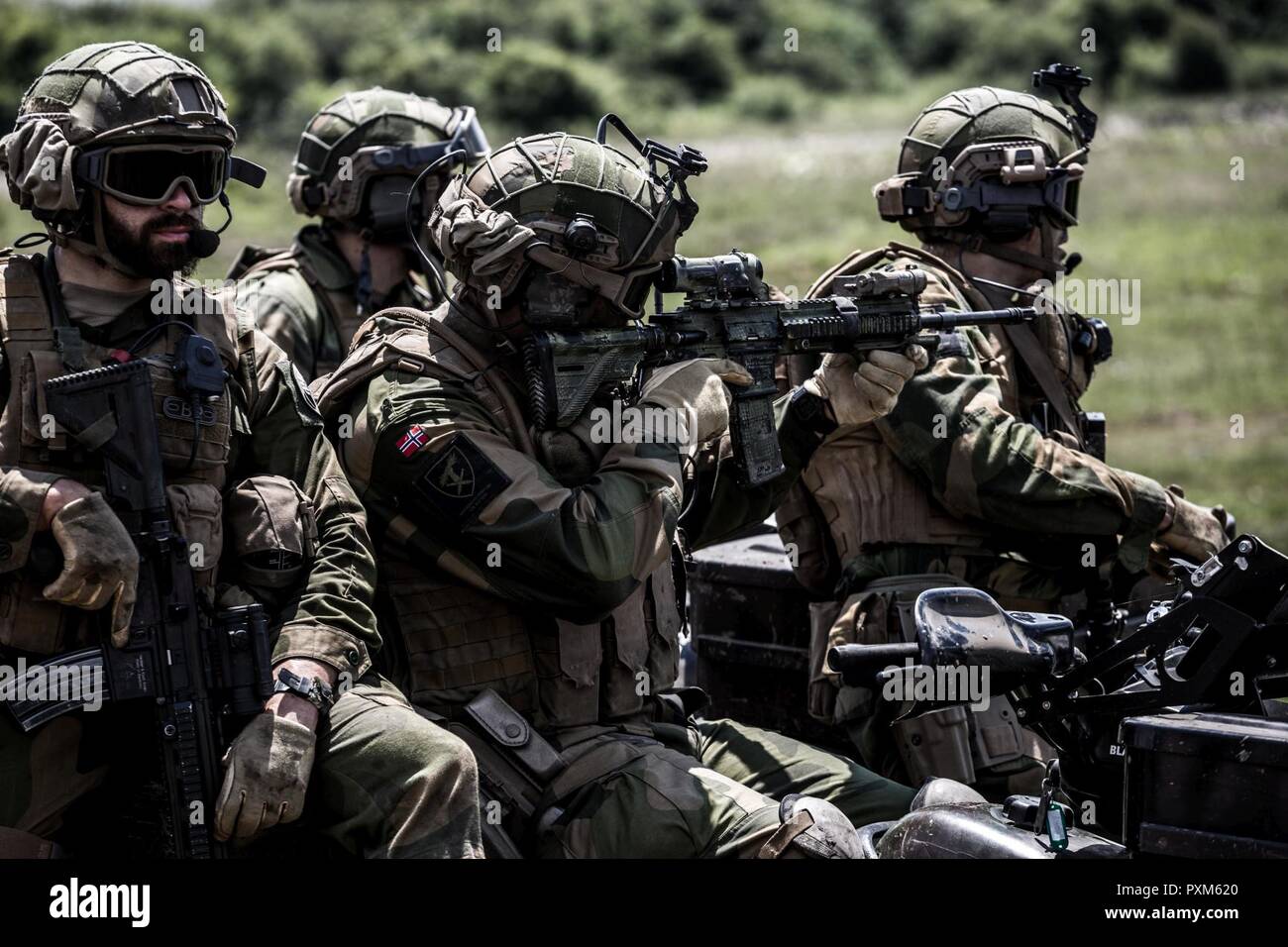 Norwegian Special Forces take part in exercise Noble Jump 2017. NATO ...