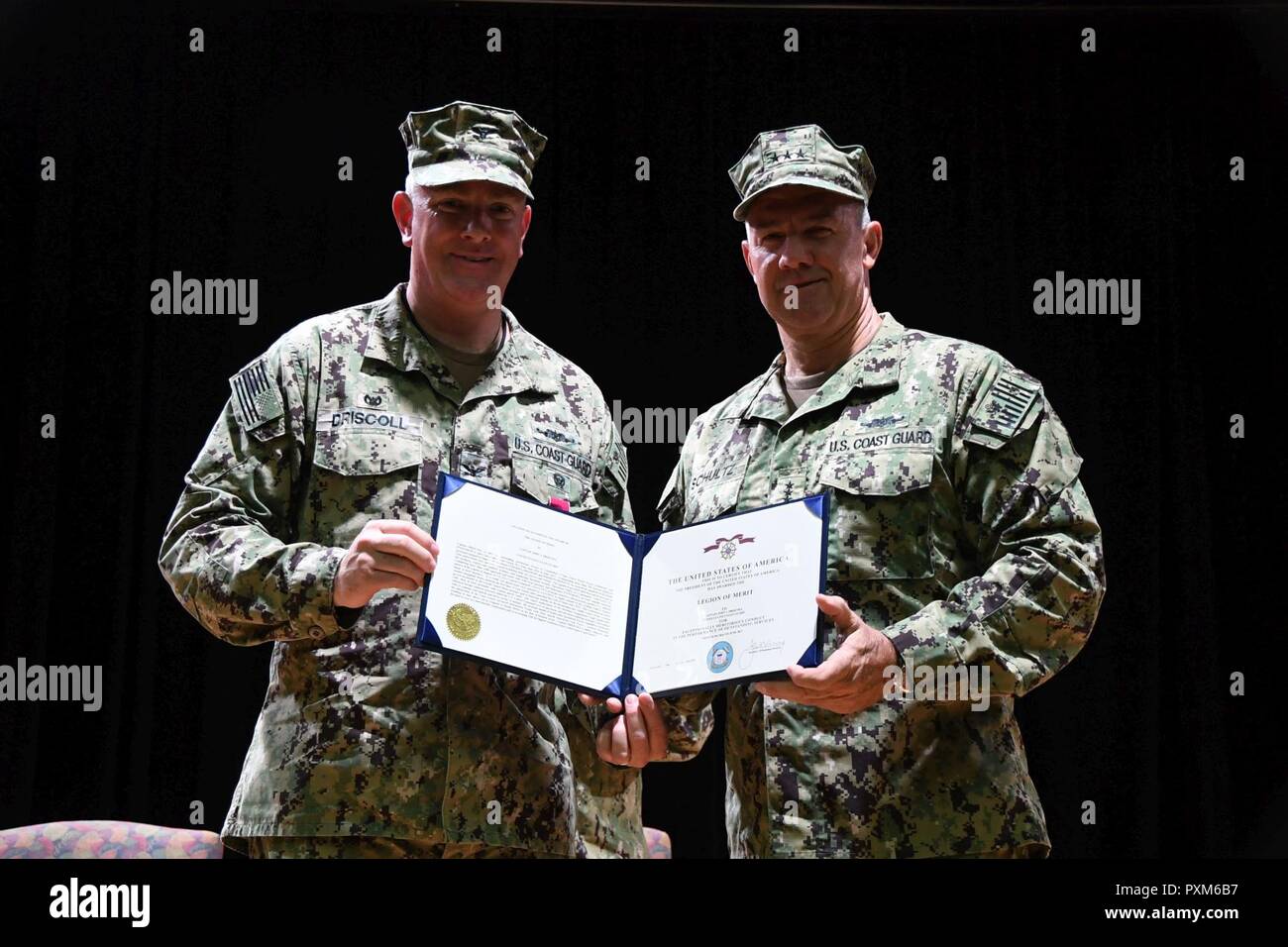 MANAMA, Bahrain (June 12, 2017) Capt. John Driscoll, outgoing commodore ...