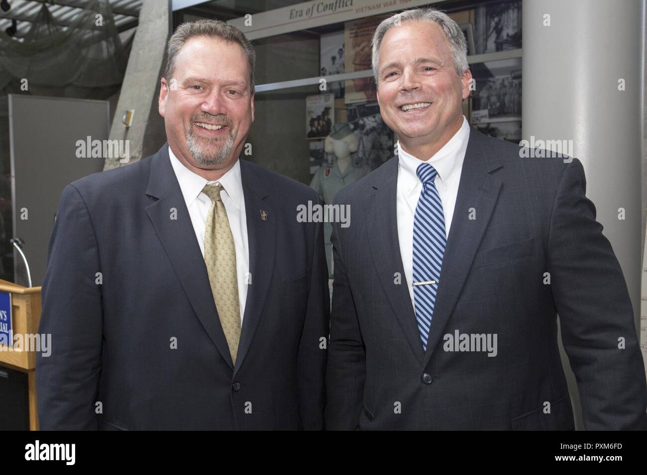 Robert D. Hogue, counsel for the Commandant of the Marine Corps, poses ...