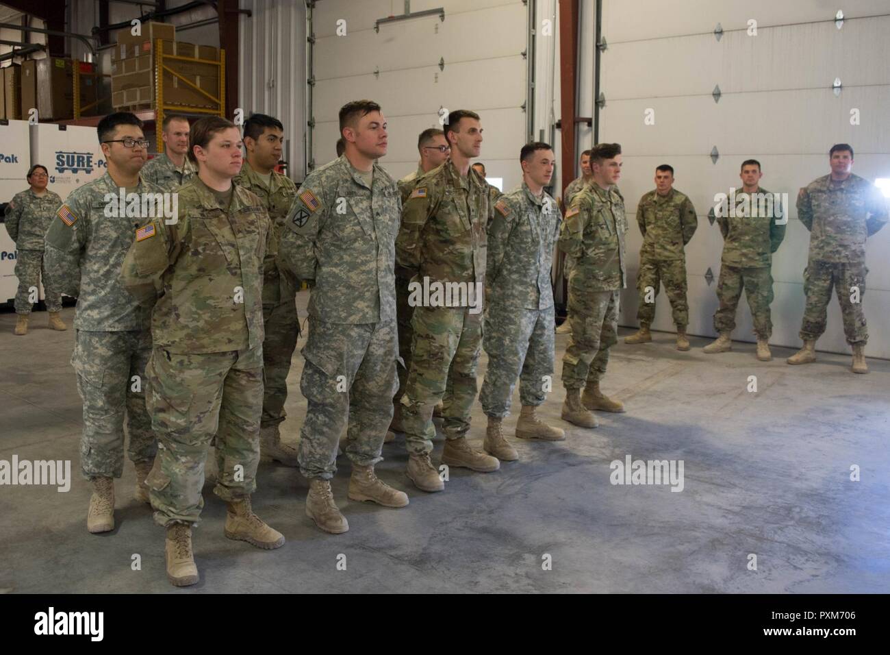 U.S. Army Reservists with the 96th Sustainment Brigade graduate from a ...