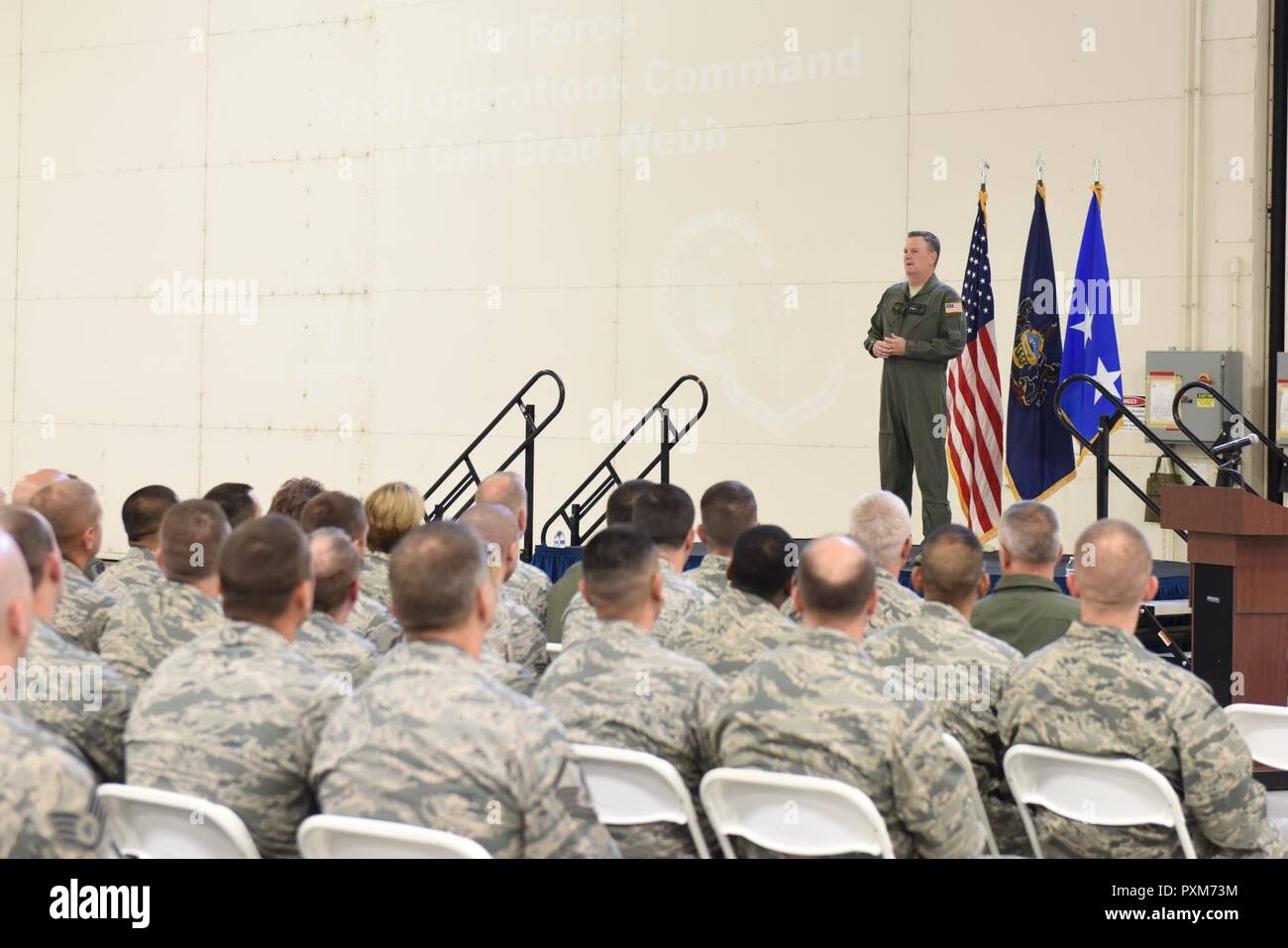 U.S. Air Force Lt. Gen. Brad Webb, commander of Air Force Special ...