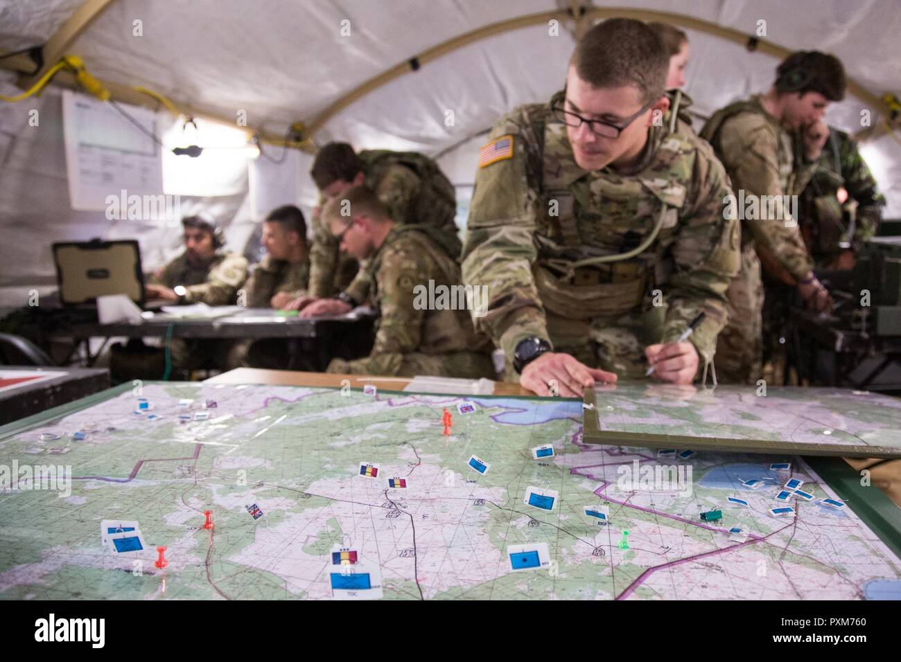 Tactical maps hi-res stock photography and images - Alamy