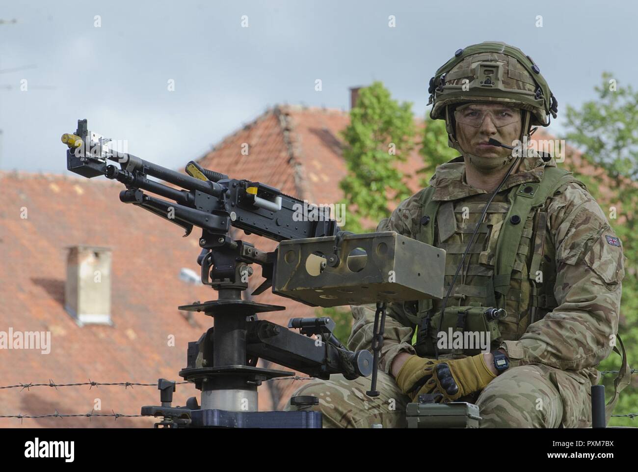 A british army jackal hi-res stock photography and images - Alamy
