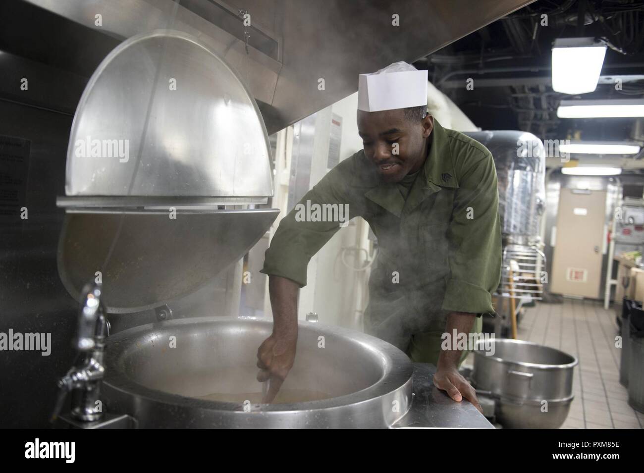 9 PACIFIC OCEAN (June 11, 2017) Sgt. Cameron Harrell, a native of Baton ...