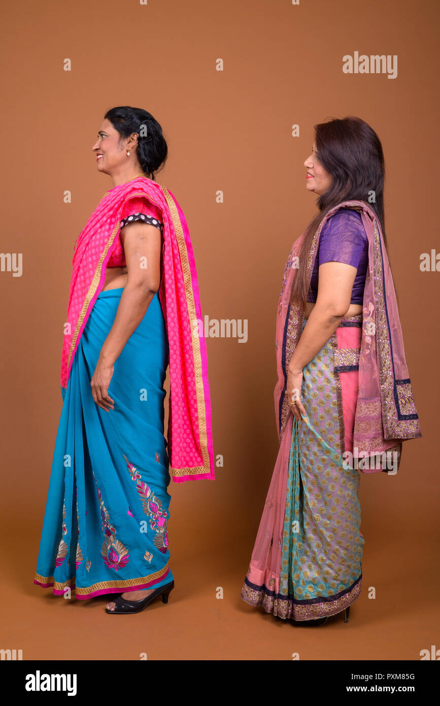 Indian woman side view hi-res stock photography and images - Alamy