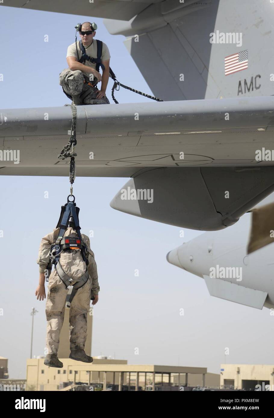 U.S. Air Force Airman 1st Class Jacob Trimble, guidance and control ...