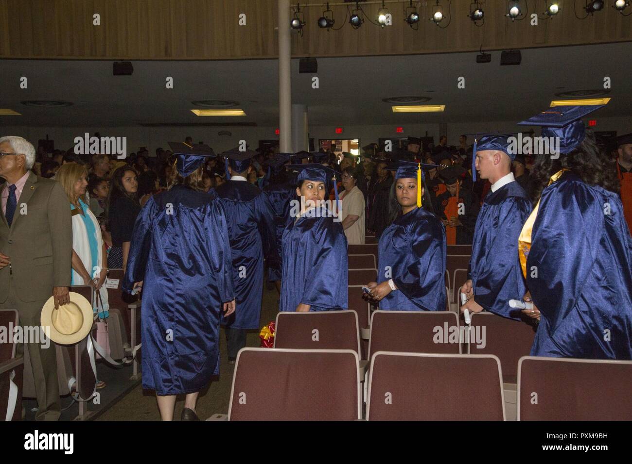 Graduation seating hi-res stock photography and images - Alamy