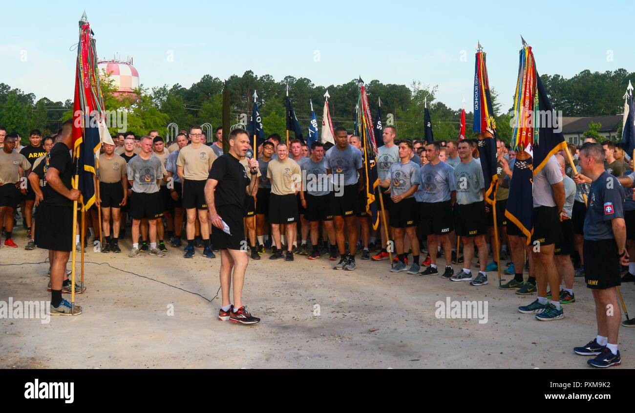1st Brigade Combat Team 82nd Airborne Division Conducts A Farewell Run