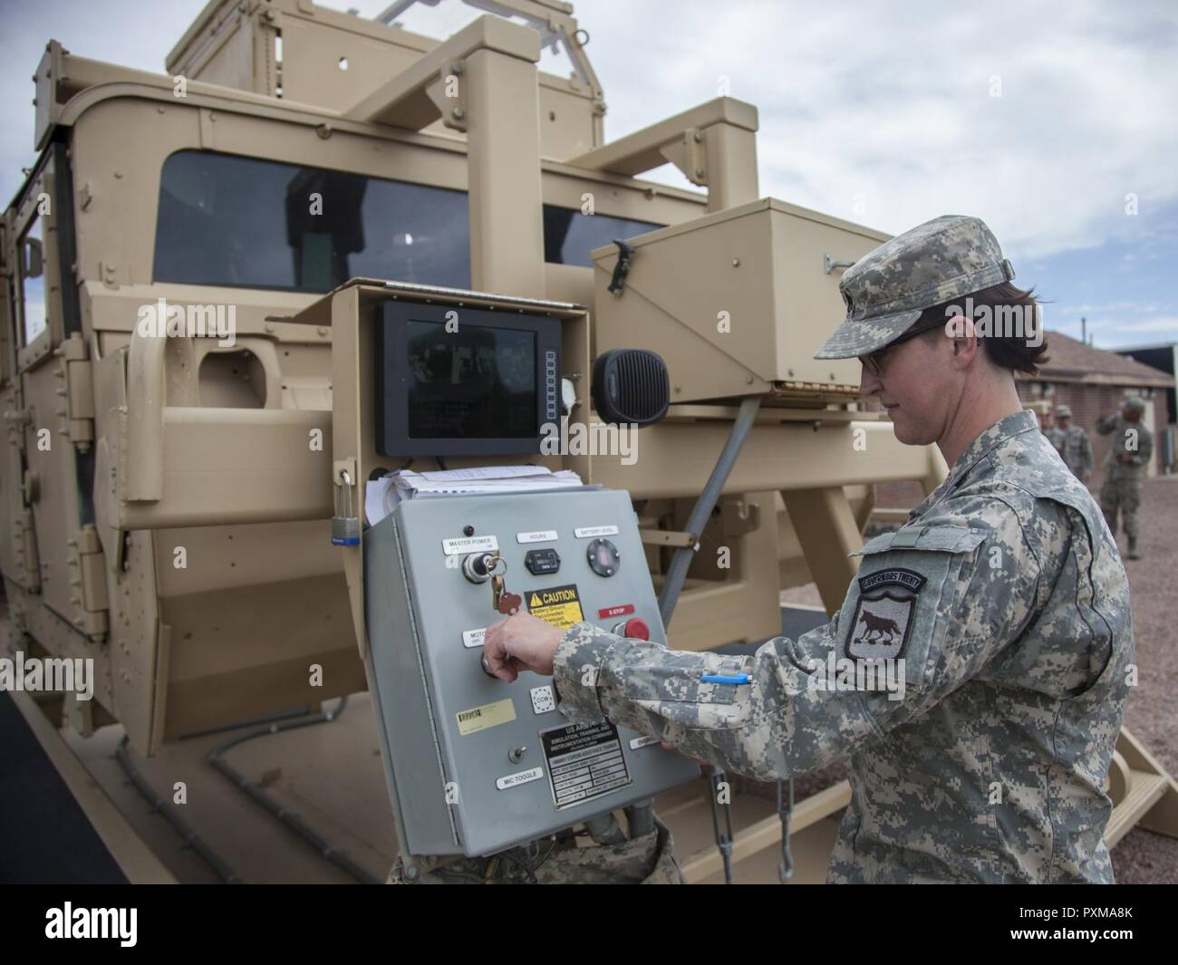 Humvee Egress Assistance Trainer Stock Photos & Humvee Egress ...