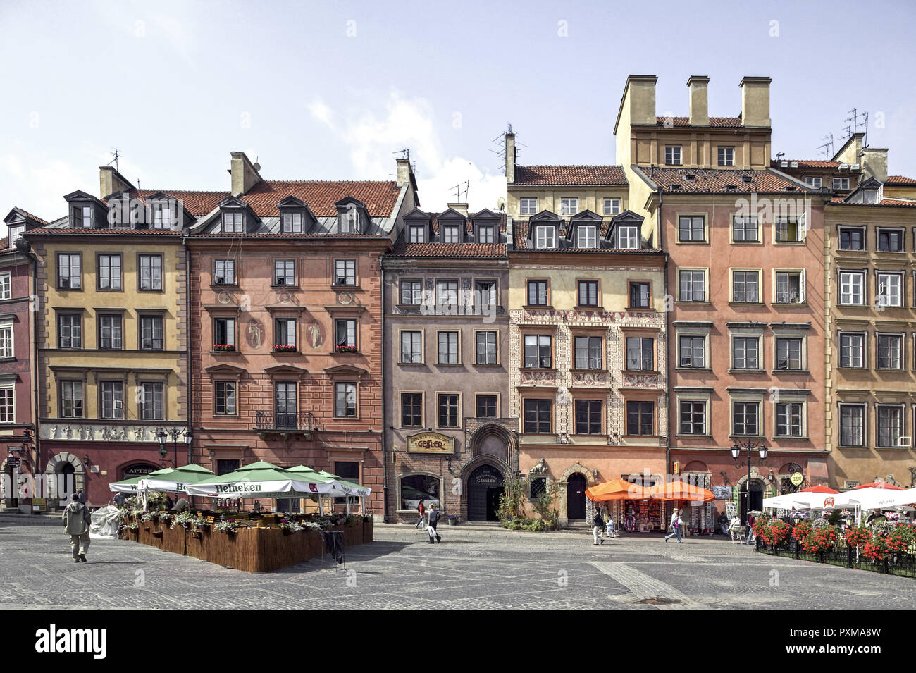 Poland, city center of Warsaw Stock Photo - Alamy