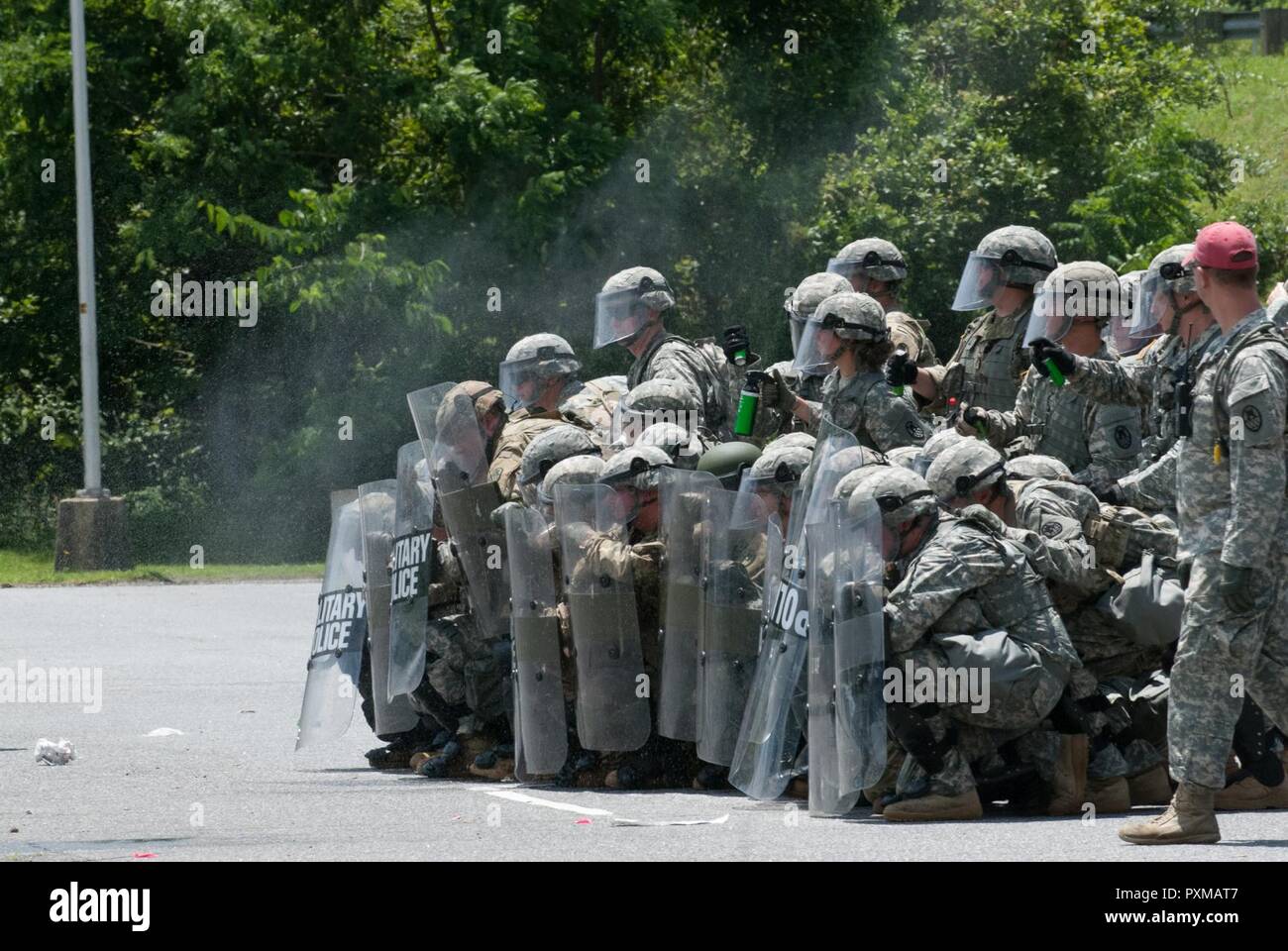 North Carolina Army National Guard soldiers from the 130th Maneuver ...