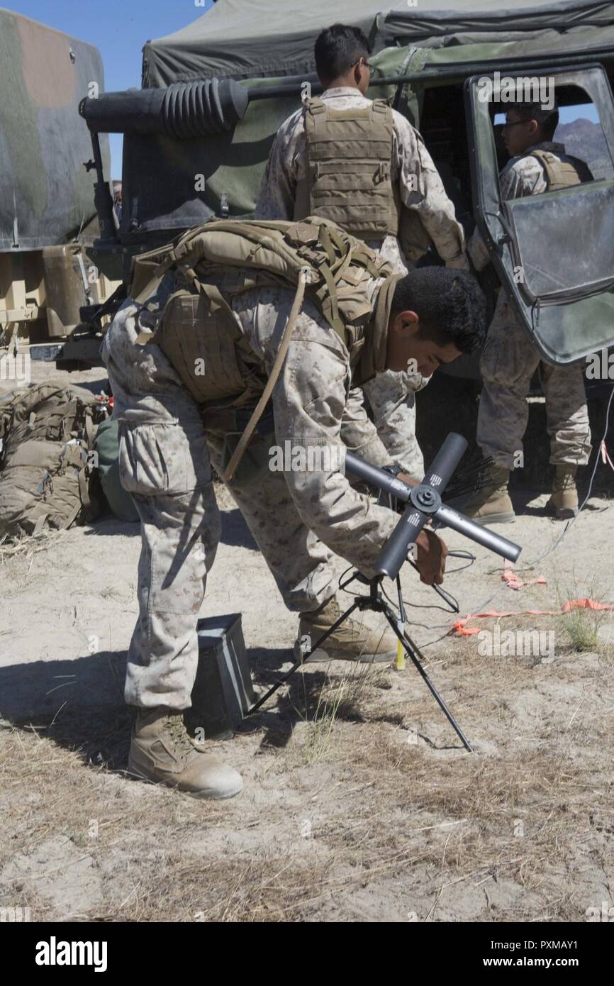DUGWAY PROVING GROUNDS, Utah – Lance Cpl. Isaac S. Legarreta, a field ...