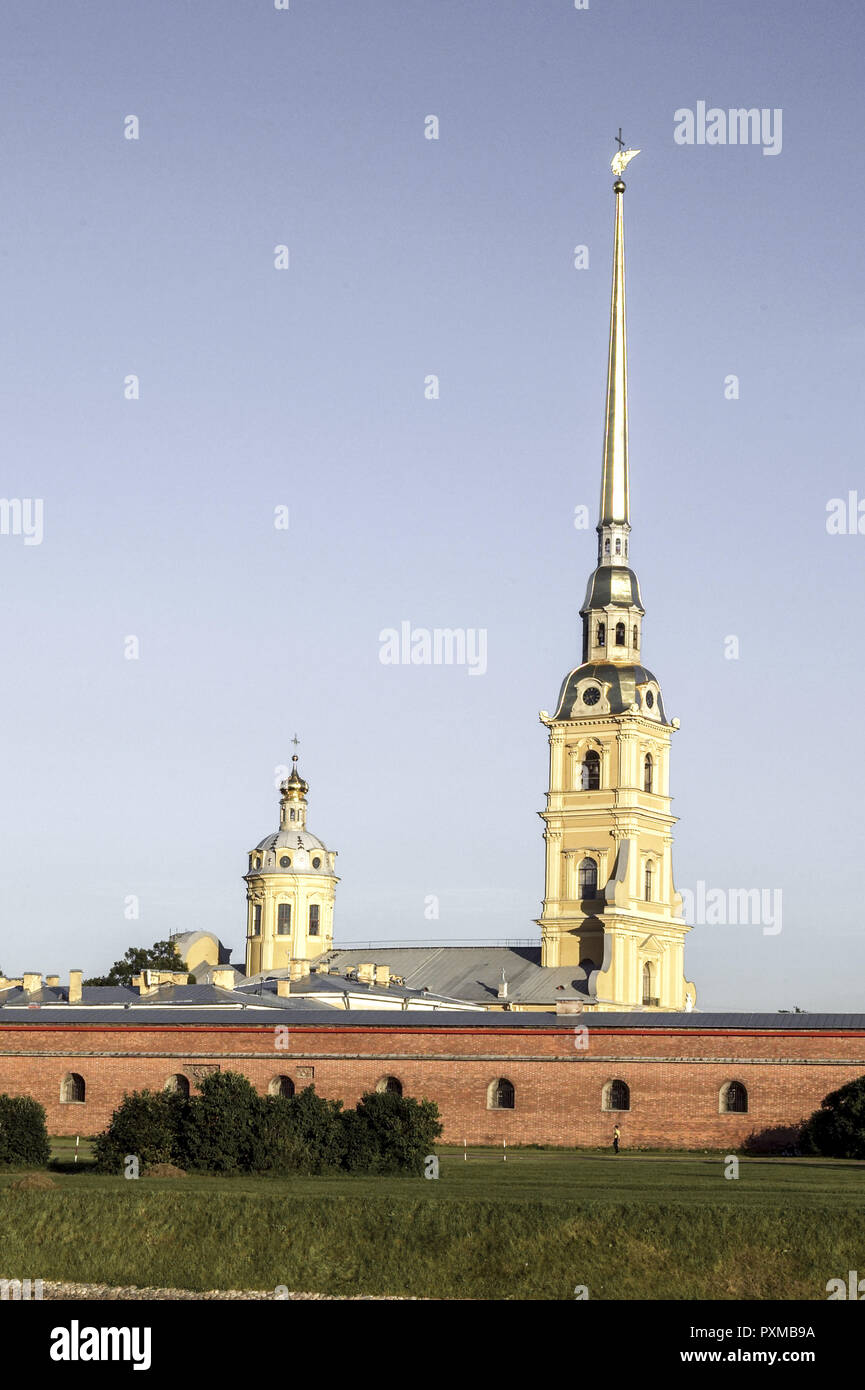Saint Petersburg, Peter, Paul fortress Stock Photo - Alamy