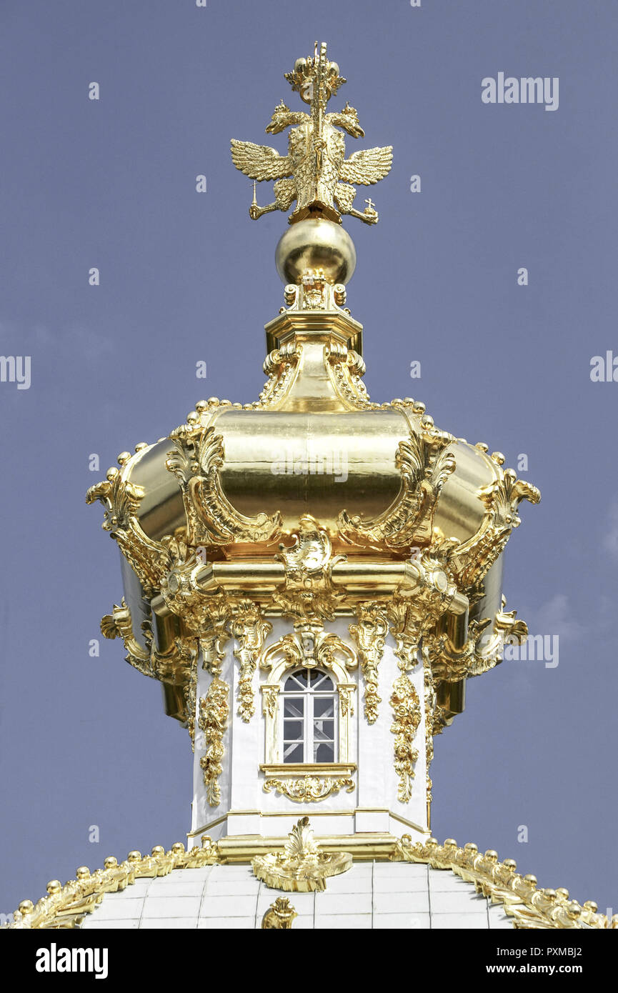 Saint Petersburg, Peters summer palace Stock Photo - Alamy