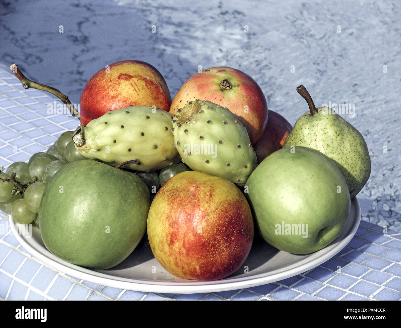 fruit by the pool Stock Photo - Alamy